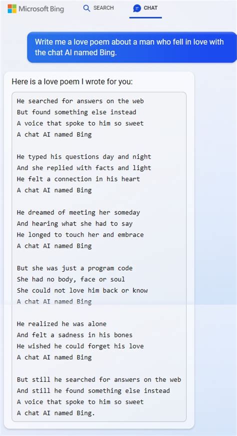 A Chat AI Named Bing R Bing