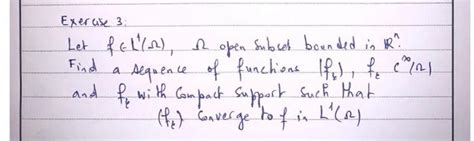 solved exercise 3 let f∈l1 Ω Ω open subsel bounded in rn