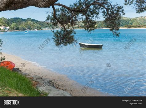Dinghy Floating On Image And Photo Free Trial Bigstock