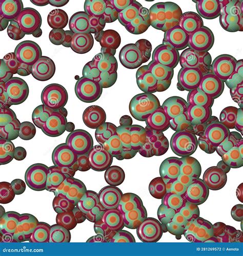 Seamless Molecular Scientific Pattern Stock Illustration Illustration Of Solution Scientific