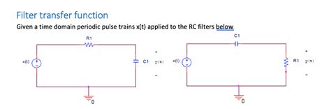 Fourier Coefficient Expressions Of Filtered Sine Chegg Com