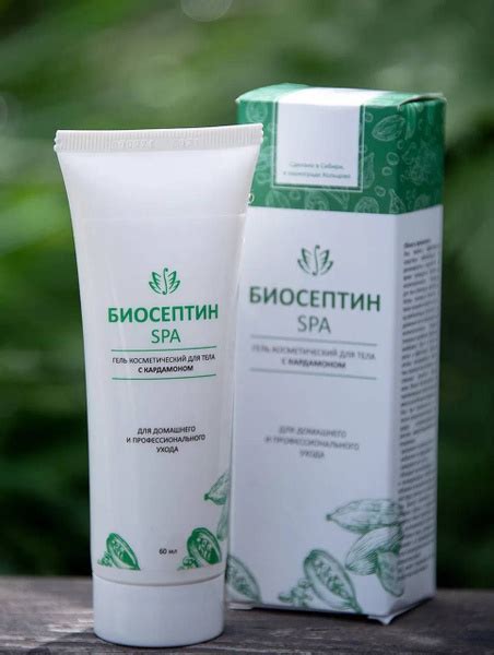 Биосептин SPA гель косметический для тела 60мл - купить с доставкой по ...