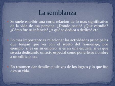 Ejemplo De Semblanza Personal Y Profesional Ejemplo Sencillo Ejemplo