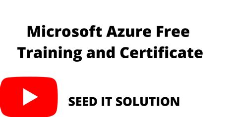 Microsoft Azure Virtual Training Day Fundamentals