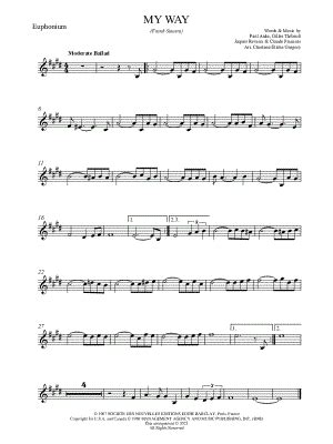 My Way Sheet Music 78 Arrangements Available Instantly Musicnotes