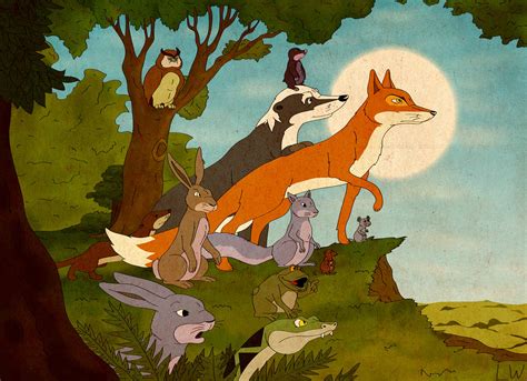 The Animals Of Farthing Wood By Linuswesley On Deviantart