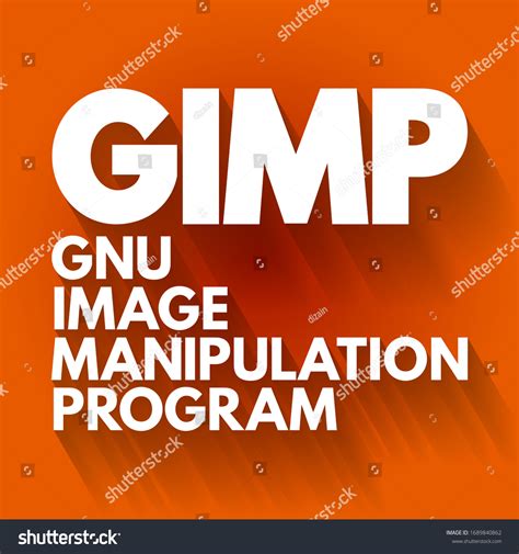 Gimp Gnu Image Manipulation Program Free Stock Vector Royalty Free