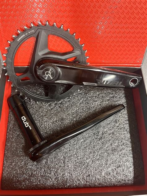 2022 Sram Rival Crankset W Quarq Power Meter 1725mm For Sale