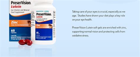 Preservision Lutein By Bausch Lomb Lutein Zinc Copper And Vitamin