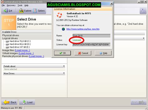 UPD GetDataBack FAT NTFS Portable