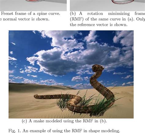 Figure From Computation Of Rotation Minimizing Frame In Computer Graphics Semantic Scholar