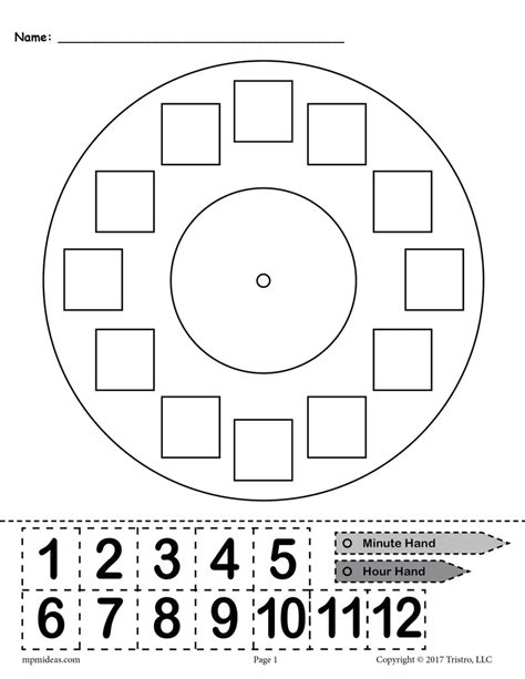 Printable Clock Images