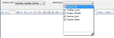 working with multi select parameters for ssrs reports