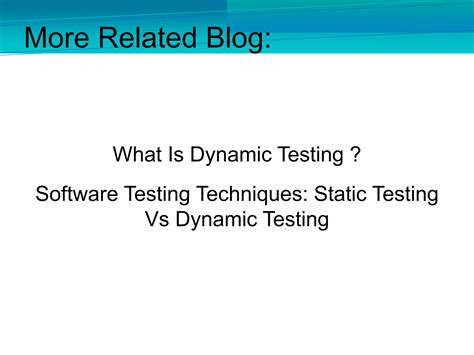Software Testing Course In Pune With Placement Ppt