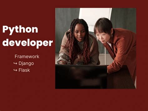 Python Developer Using Flask Django Framework Upwork