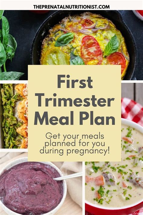 Fuel Your Pregnancy With Our Easy And Nutritious First Trimester Meal