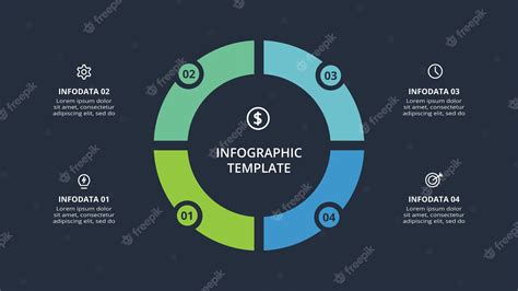 Premium Vector Diagram Concept For Infographic With 4 Steps Options