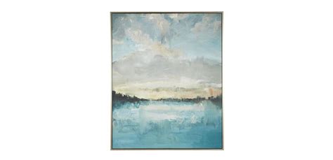Dawn At The Lake Landscape Art Print Ethan Allen