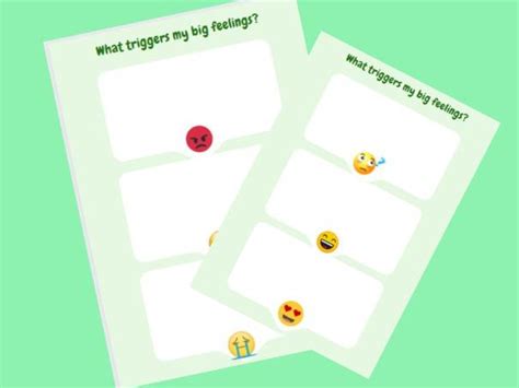 what triggers my emotions teaching resources