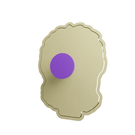 Luna Lovegood With Lion Head Cookie Cutter Stl Stl Cookie Cutters
