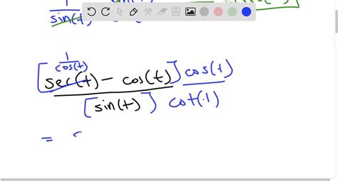 Solved Simplify Each Of The Following To An Expression Involving A