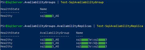[powershell] how to health check 2 ag s on one server microsoft qanda