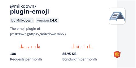 milkdown plugin emoji cdn by jsdelivr a cdn for npm and github