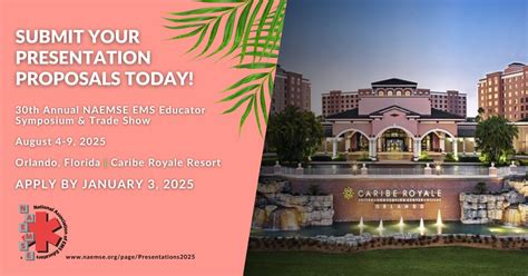 Its Time For The 2025 Naemse Ems Educator Symposium Call For Presentations Next Year Naemse