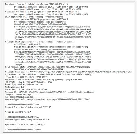 The Gmail Apis Quirky Handling Of Html And Plain Text Messages Parts