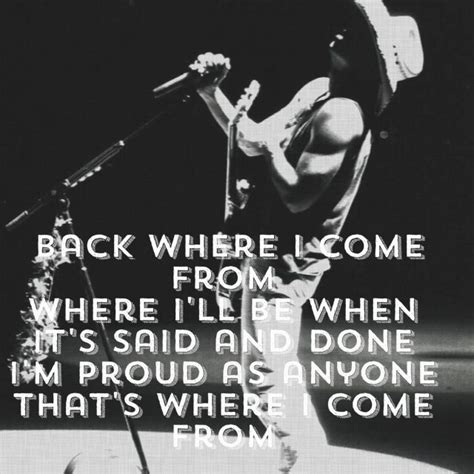 Lyrics To Back Where I Come From Lyubarva