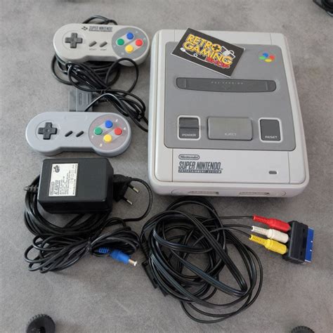 Super Nintendo Pal Retrogaming Shop