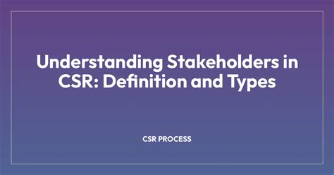 Csr Process • Csr Education