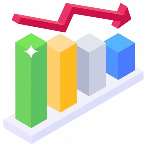 Recession Down Chart Decline Chart Analytics Infographic Icon Download On Iconfinder