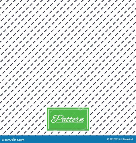 Dashed Lines Geometric Seamless Pattern Stock Vector Illustration Of Line Geometrical