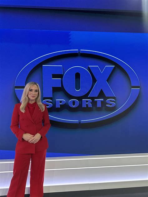 Really Excited To Be Starting A New Position At Fox Sports This Year In