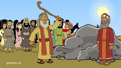 Вода зі скелі Біблійна історія для дітей 6 9 років Youtube