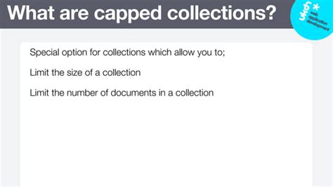 Geo And Capped Collections With Mongodb Key Databases Computer