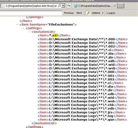 Bug In Sophos Central Server Exclusion List Only Displaying Auto Items Discussions Sophos