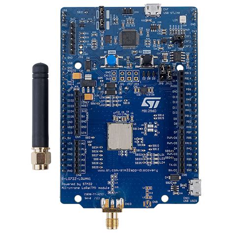 st b l072z lrwan1 discovery kit lora® stm32l072cz arm cortex m0 rapid
