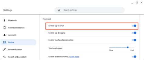 How To Enable And Disable The Touchpad On Chromebooks
