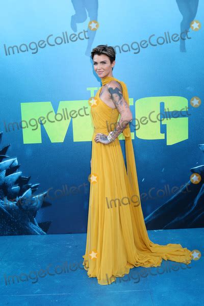 Photos And Pictures Los Angeles Aug 6 Ruby Rose At The The Meg