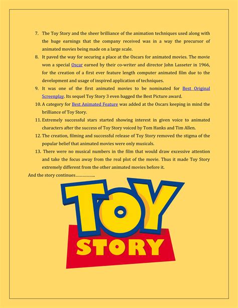 Untold Facts Of Toy Stories Pdf