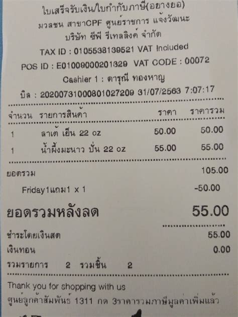 ใบกำกับภาษีอย่างย่อ สวัสดีวันศุกร์ บัญชีภาษีเชิงรุก Facebook