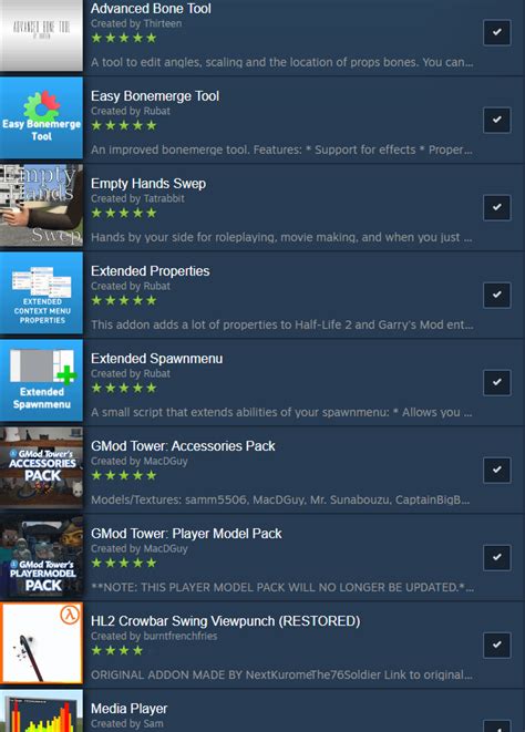 Hey There What Addons Should I Get I Am An Animator And Want Qol Things Too Rgmod