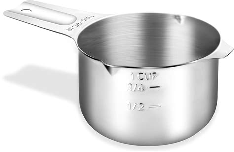 Stainless Steel Measuring Cups 1 Cup Measuring Cup 240 Ml