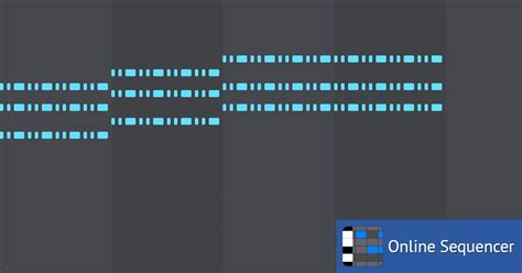 Electronic Synth Attempt Online Sequencer