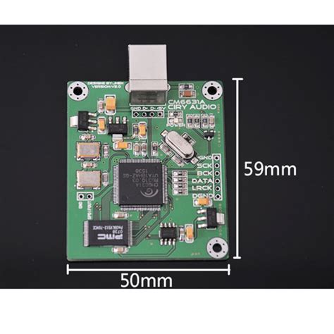 Y10 Cm6631a Usb Digital Interface Audio Usb To Iis Pcm384 I2s Spdif