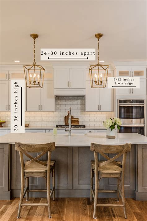 Designer Tips For Kitchen Island Pendant Light Height And Spacing The