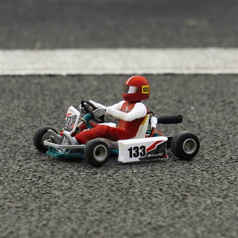 Retro Racer Micro Scale Rc Go Kart Kit