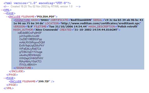 Redtitan Xml Document Authentication Pki Architecture